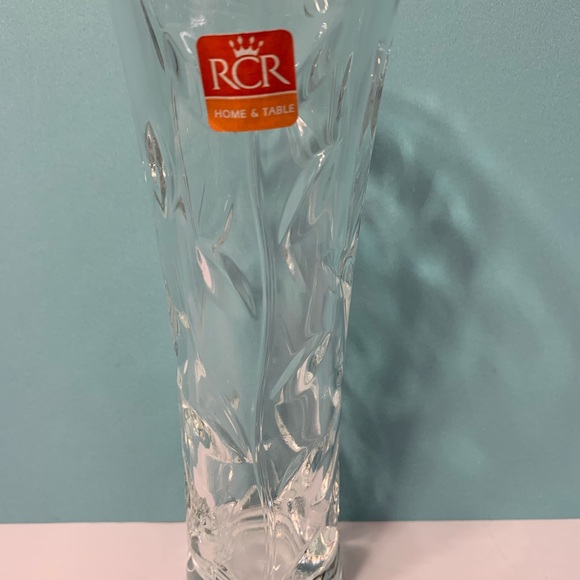 Accents | Rcr Laurus 7 12 Crystal Glass Vase | Poshmark